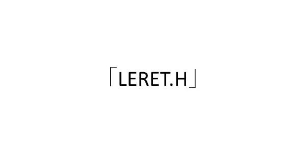「LERET.H」（ルレアッシュ）通販 - HAPPY PLUS STORE