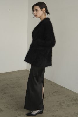 CLANE(クラネ)のANGOLA TAILORED KNIT JACKET通販 | 集英社HAPPY CLANE(クラネ)のANGOLA TAILORED KNIT JACKET通販 | 集英社HAPPY