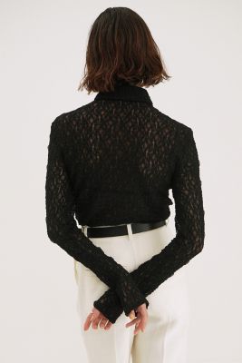 CLANE(クラネ)のLADY LACE SHIRT通販 | mirabella(ミラベラ CLANE(クラネ)のLADY LACE SHIRT通販 | mirabella(ミラベラ