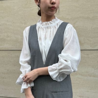 IENA(イエナ)の【洗える】&NAVY サロペットスカート通販 IENA(イエナ)の【洗える】&NAVY サロペットスカート通販