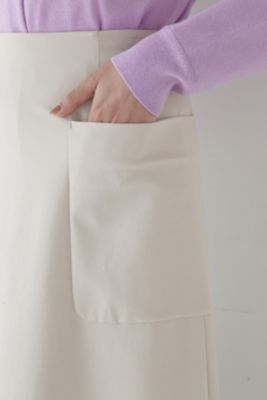 human woman(ヒューマン ウーマン)の◇ストレッチポンチスカート通販