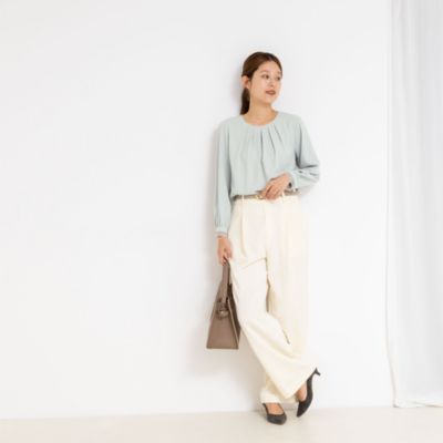 NOLLEY'S(ノーリーズ)のウォッシャブル2WAYストレッチブラウス通販