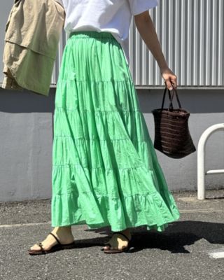 【コラボ】COUTURE D’ADAM(徳原文子×クチュール ド アダム)の【Marisol別注】ティアードスカート通販 ...
