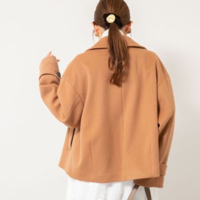 NOLLEY'S(ノーリーズ)のウールカシミヤダブルブレストコート通販