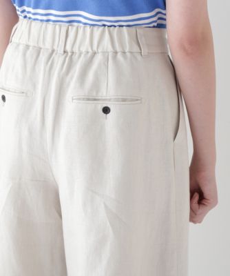 human woman(ヒューマン ウーマン)の◇リネンタック入りバギーパンツ