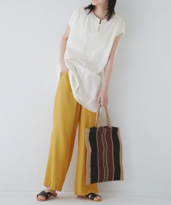 human woman(ヒューマン ウーマン)の◇ドロストリラックスパンツ通販