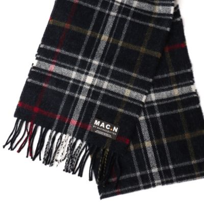 ノーリーズ グッドマン（NOLLEY’S goodman）/【MAC．N/マックエヌ】Lambswool Inchfad Scarf 25 NOLLEY'S goodman(ノーリーズグッドマン)の【MAC.N/マックエヌ