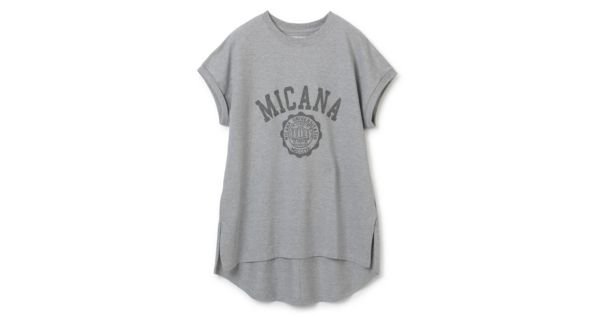 MICANA(マイカーナ)の【AMERICANA】×【MICA＆DEAL】カレッジロゴTシャツ通販 | 集英社HAPPY PLUS STORE