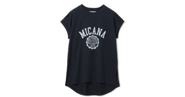 MICANA(マイカーナ)の【AMERICANA】×【MICA＆DEAL】カレッジロゴTシャツ通販 | 集英社HAPPY PLUS STORE