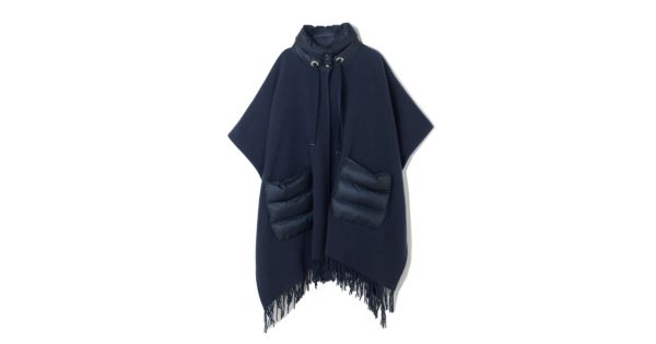 HERNO(ヘルノ)のダウン使いカシミヤ混ケープ通販 eclat premium（エクラプレミアム）