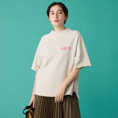 REMI RELIEF(レミ レリーフ)のSP加工8/-天竺ラグランT(NAVY REMI RELIEF(レミ レリーフ)のSP加工8/-天竺ラグランT(NAVY