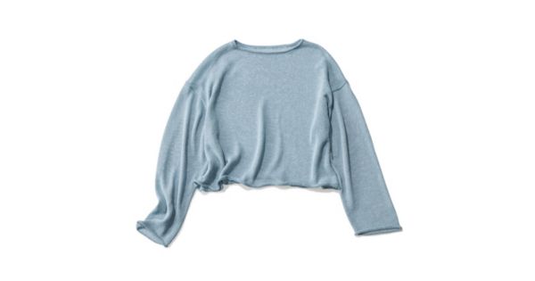 12closet(トゥエルブクローゼット)の【福田麻琴さんコラボ】【洗える】ペーパーシアーニット通販 | 集英社HAPPY PLUS STORE