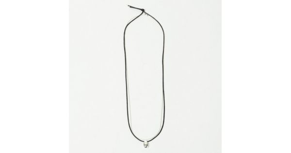 12closet(トゥエルブクローゼット)の【cotine】マルチwayシルバーネックレス〈スネークチェーン＆シルクコード〉通販 | 集英社 ...