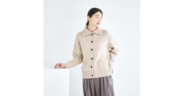 HAU(ハウ)のknit cardigan shepherd通販 | 集英社HAPPY PLUS STORE