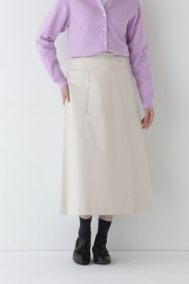 human woman(ヒューマン ウーマン)の◇ストレッチポンチスカート通販